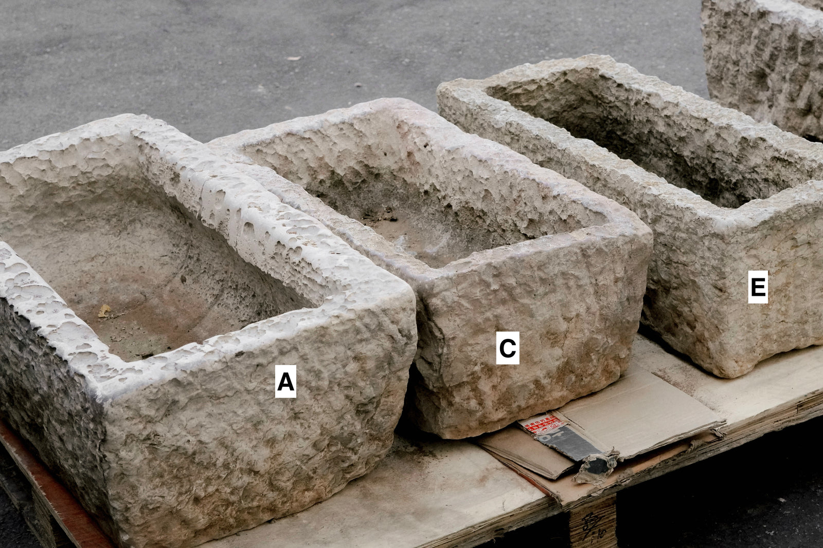 Limestone Troughs - Multiple Shapes – Queena Clay