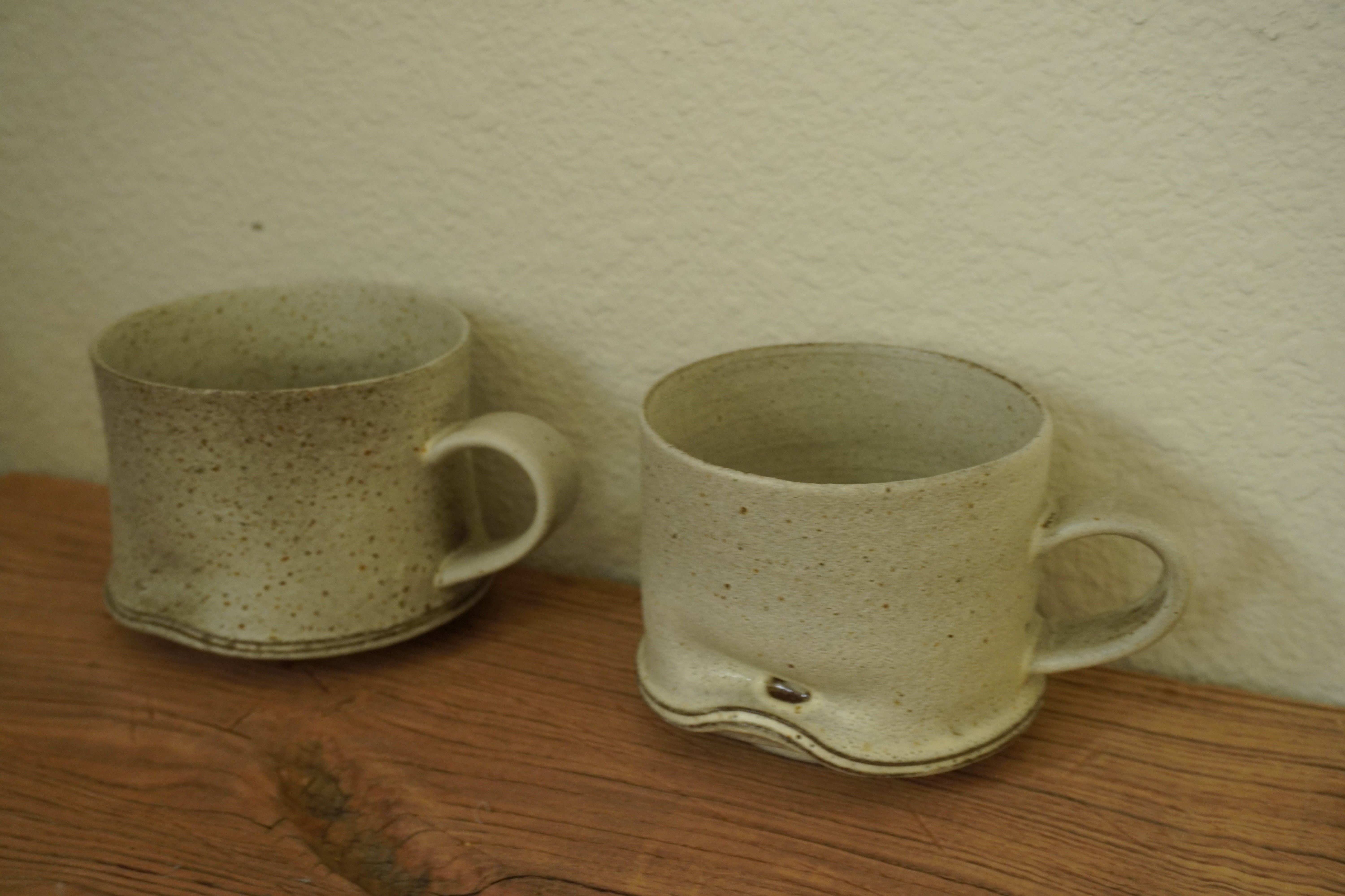 Handmade Wavy Rim Tea Cup – Queena Clay